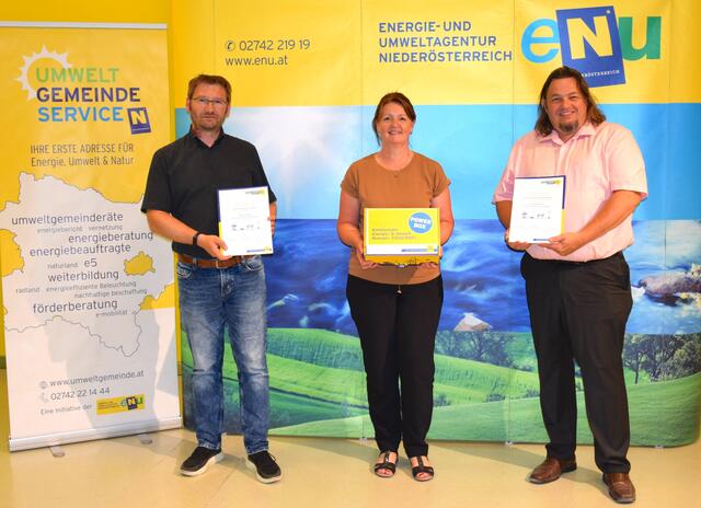 Energie und Umwelt: Neue Kommunal-Manager für den Bezirk Korneuburg - Korneuburg