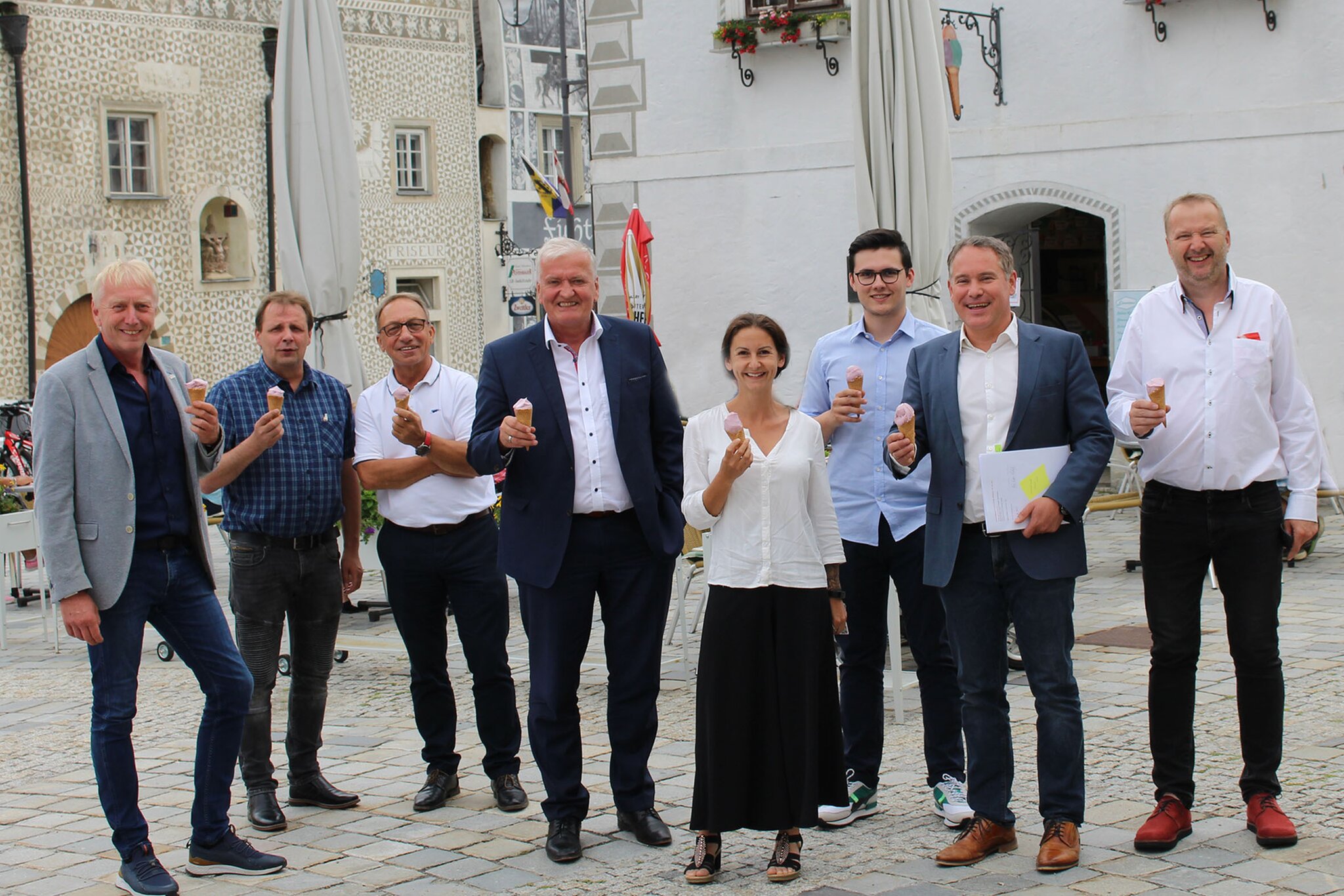 Landeshauptfraustellvertreter Franz Schnabl zu Besuch in Gmünd - Gmünd