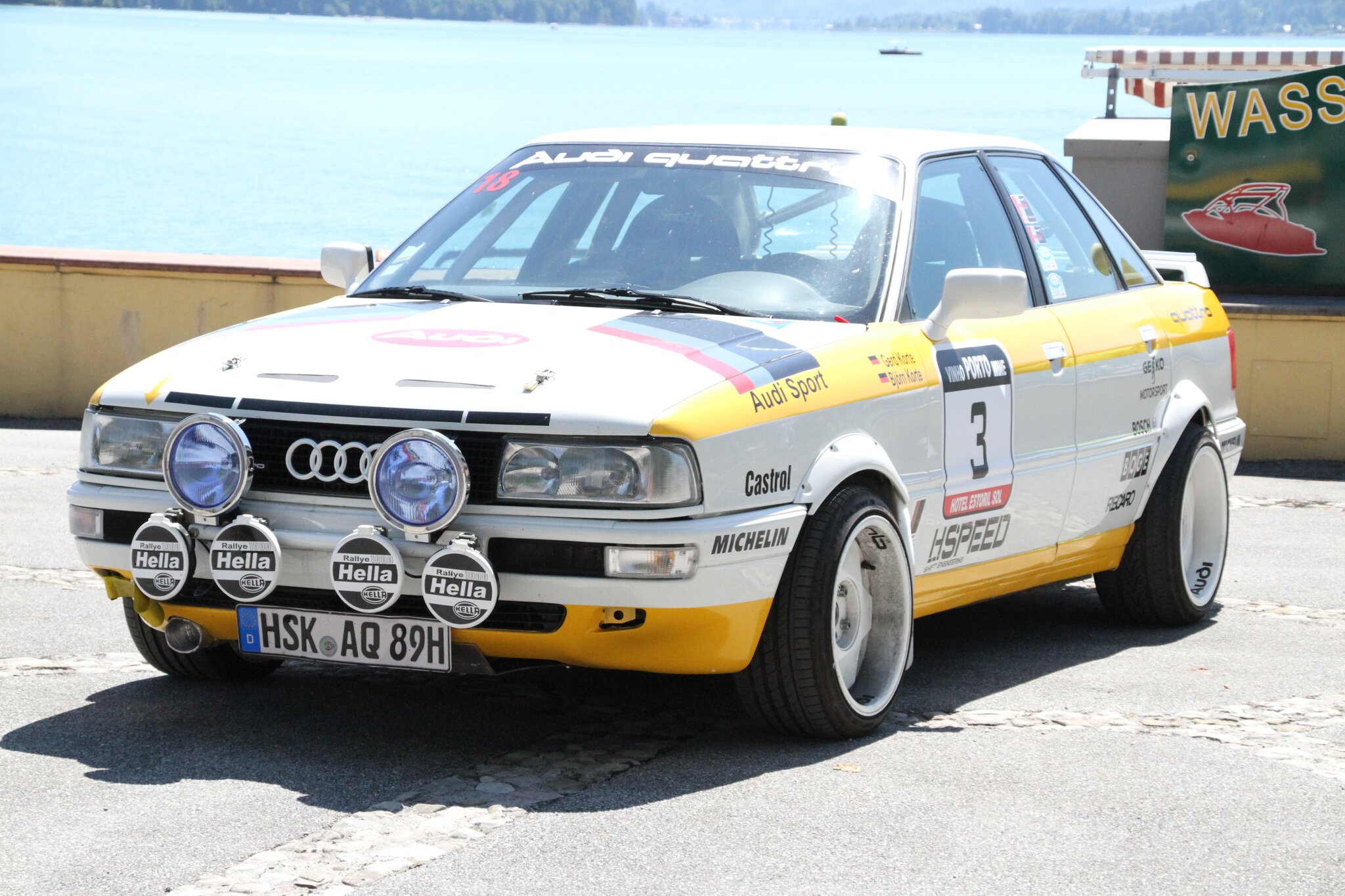 Quattro-Legenden-Treffen: Parade der Audi Quattrolegenden in St. Gilgen ...