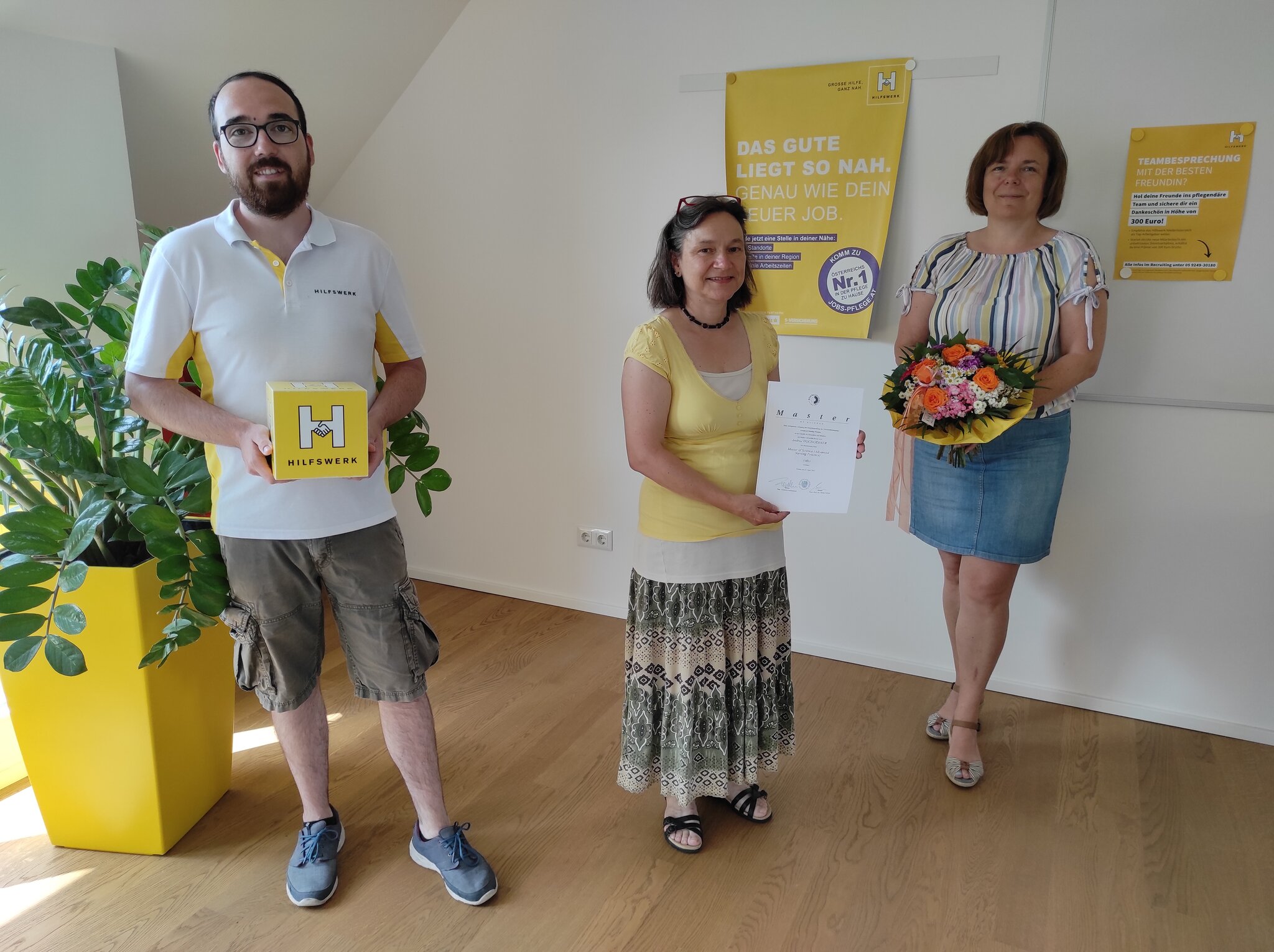 Gratulation zum Master of Science (MSc) - Hollabrunn