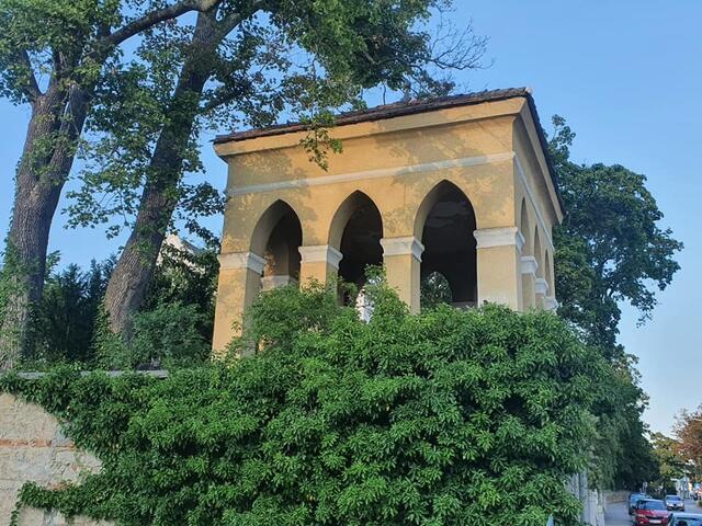 Archiv ...: Damals & Heute: BADEN: Schloss Braiten mit Pavillon und ...