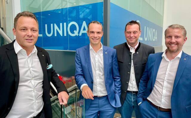 Neuer UNIQA Direktor Zentner auf Antrittsbesuch im Oberland: Michael ...