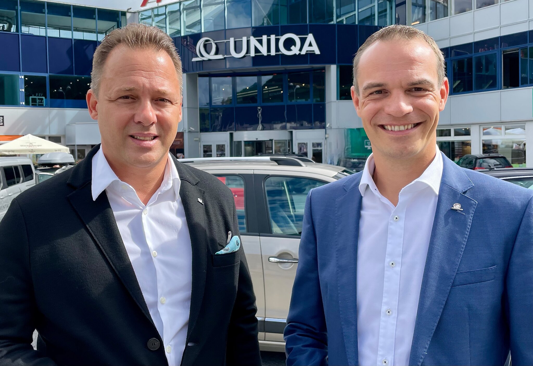 Neuer UNIQA Direktor Zentner auf Antrittsbesuch im Oberland: Michael ...