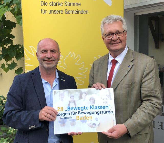 28 bewegte Klassen im Bezirk:: Bewegungsturbo gezündet - Baden