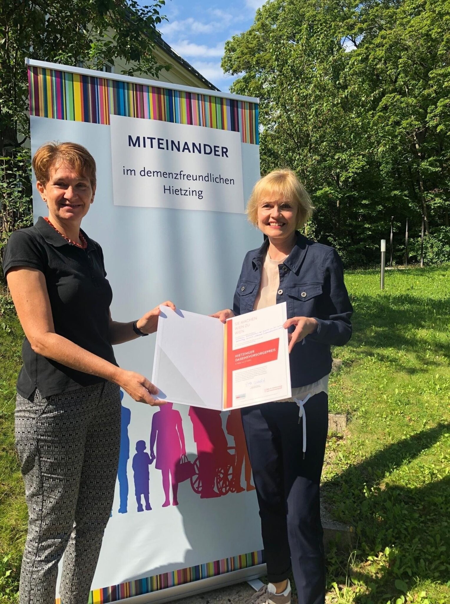 Intiative "Demenzfreundliches Hietzing": Der 13. Bezirk unterstützt ...