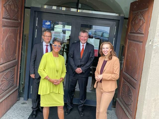 Justizministerin Alma Zadic auf Besuch in Horn - Horn