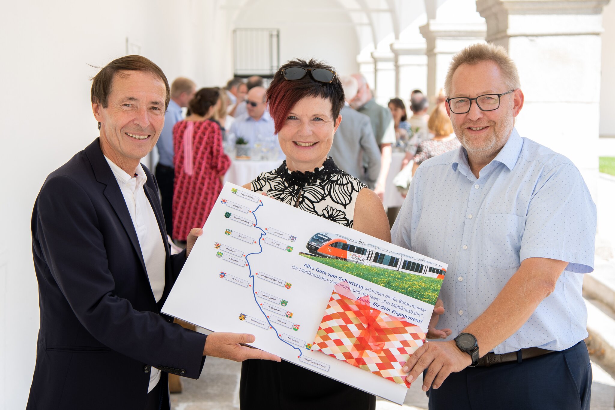 70. Geburtstag: "Mister Mühlkreisbahn" Robert Struger feierte Runden ...