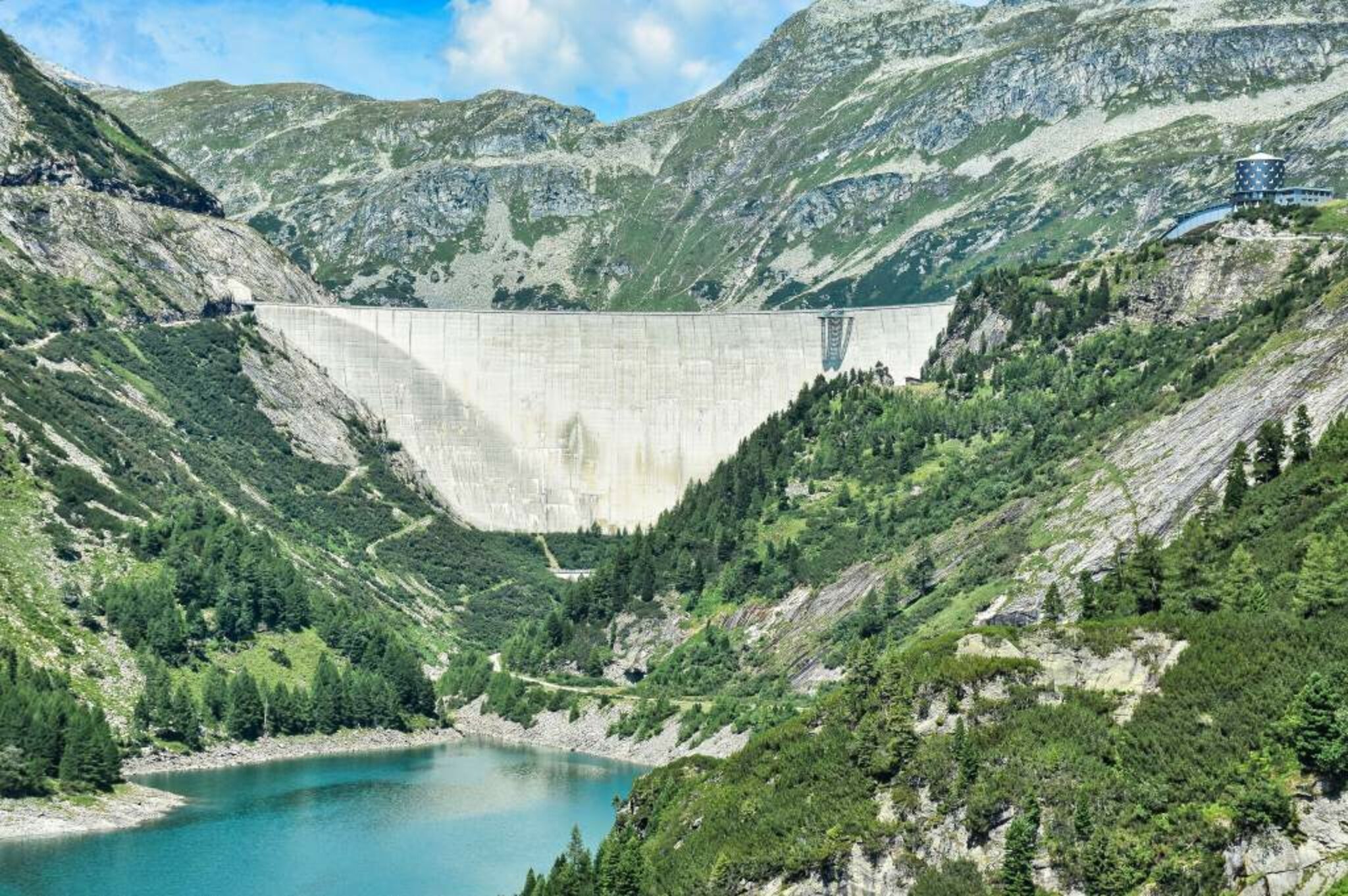 Bei der höchsten Staumauer Österreichs: Ein Ausflug in die Berge ...