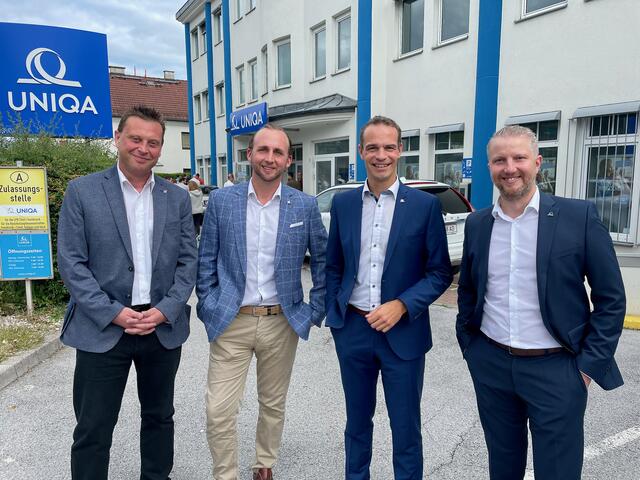 Wirtschaft: Neuer UNIQA Direktor Zentner auf Antrittsbesuch - Innsbruck