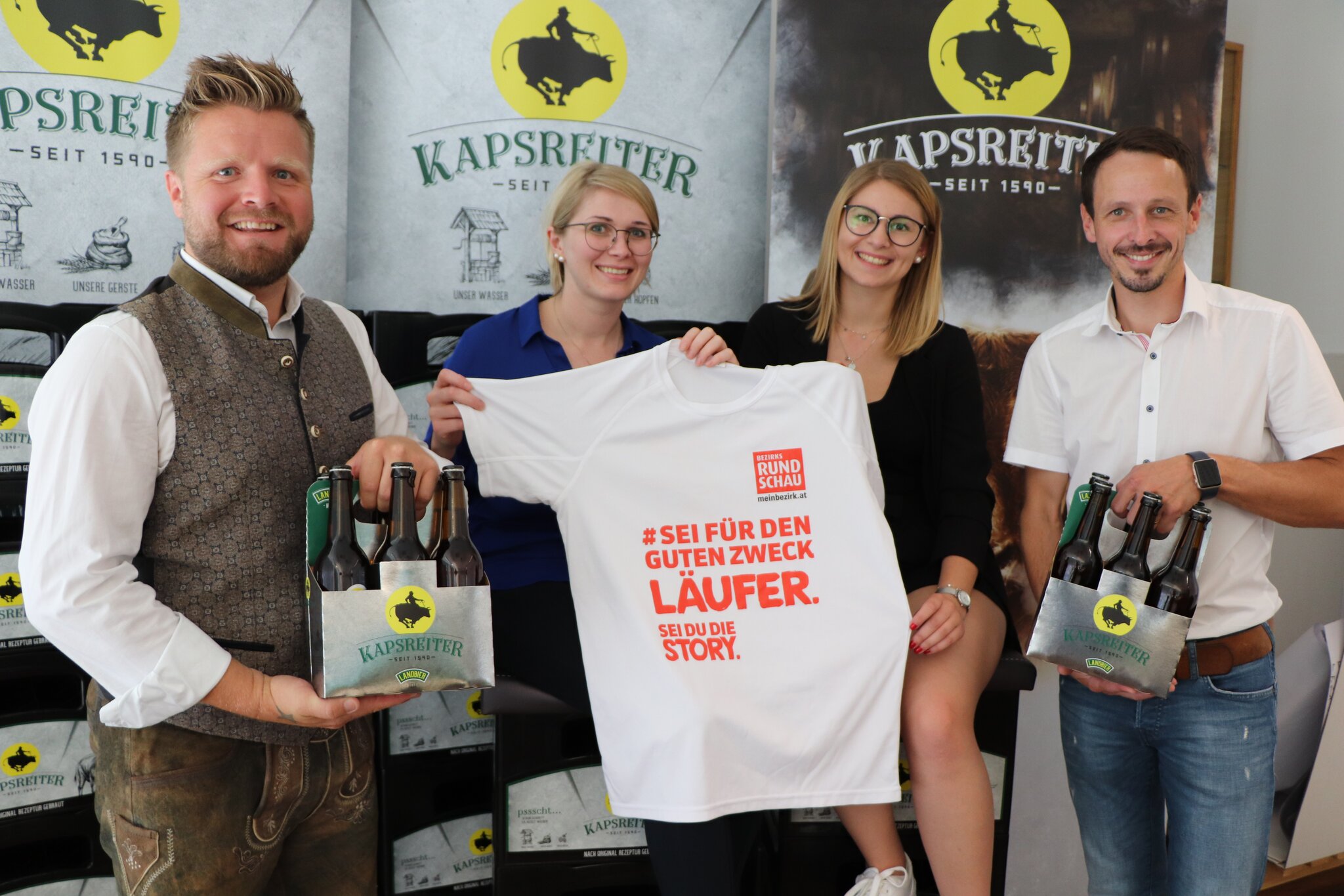 Mitmachen: Auf zum "Kapso 6er-Tragerl-Lauf" - Schärding