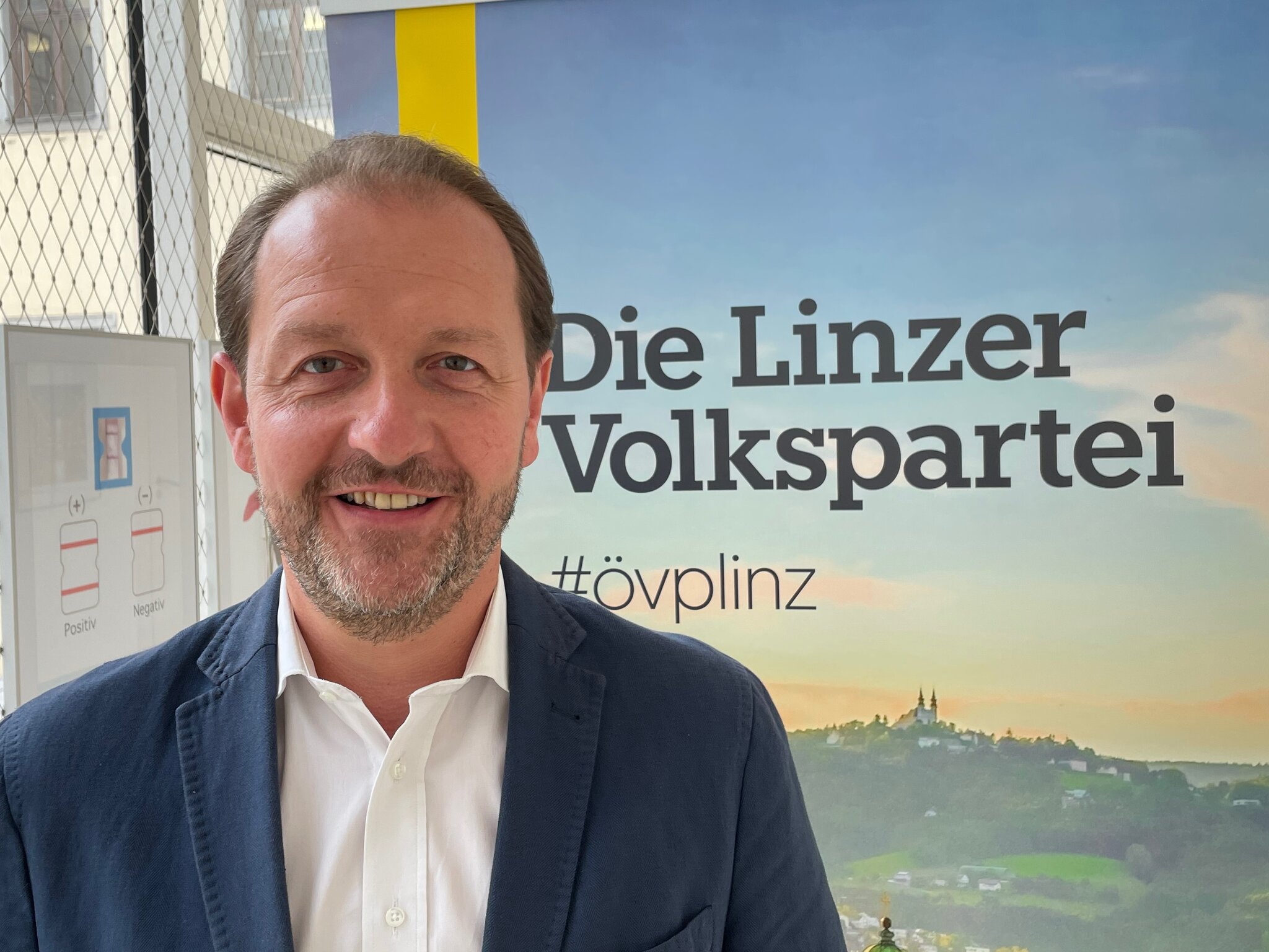 Linz wählt: Bernhard Baier will 25 Prozent und in die Stichwahl - Linz