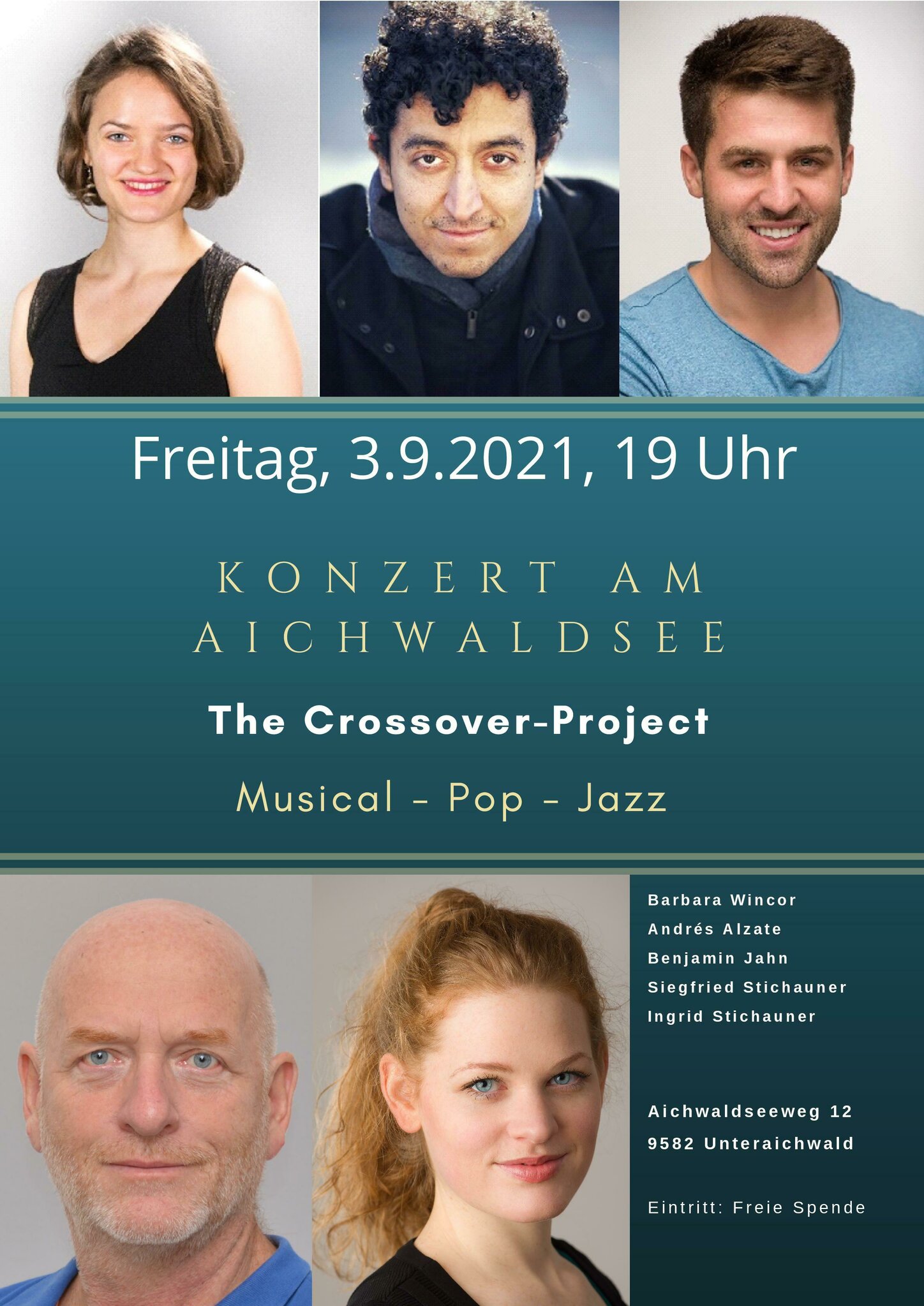Konzert am Aichwaldsee: "The Crossover Project" - Villach Land