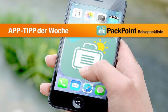 App-Tipp: PackPoint – Reisepackliste und Reisebegleiter - Tirol