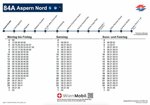 Seestadt Aspern: Zusätzliche Haltestellen für den 84A - Donaustadt