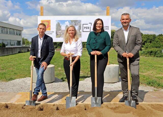 Mehr Platz: Spatenstich für zweiten Kindergarten in Siegendorf - Eisenstadt