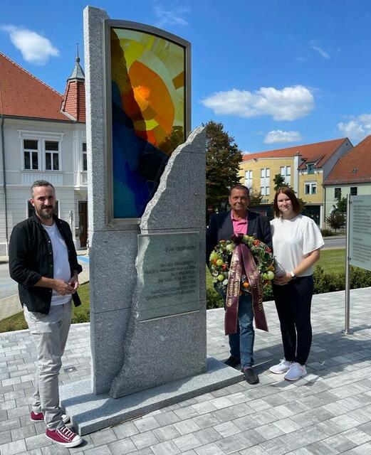 Pinkafeld: NEOS-Gedenken an die Opfer der NS-Gewaltherrschaft - Oberwart