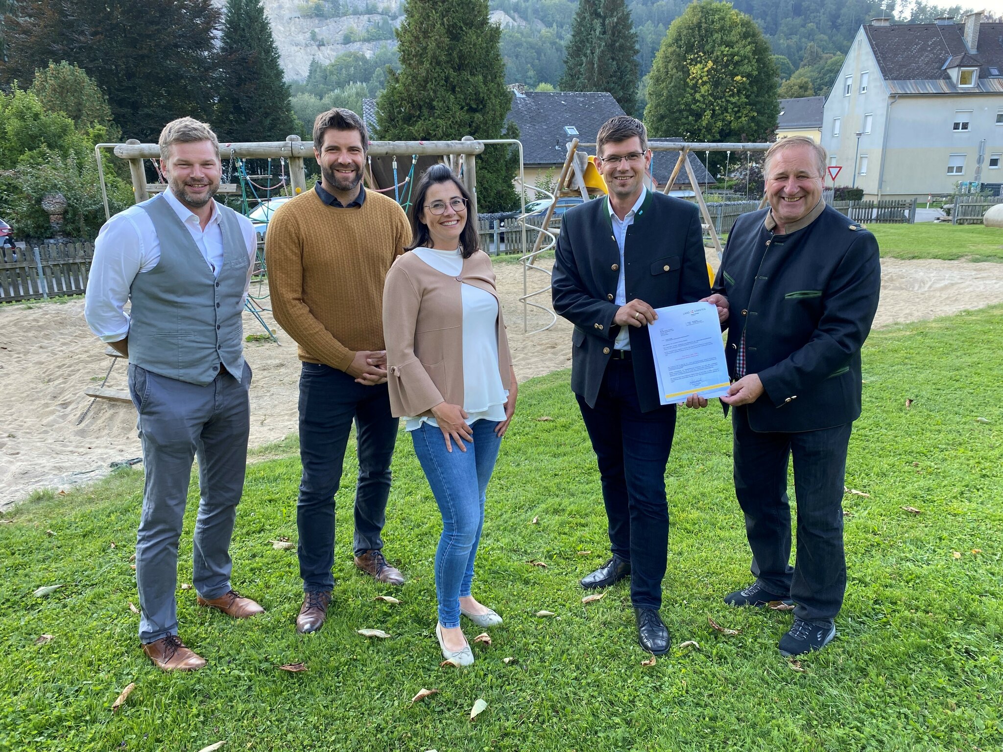 Eberstein: Gemeindekinderspielplatz in Eberstein wurde erneuert