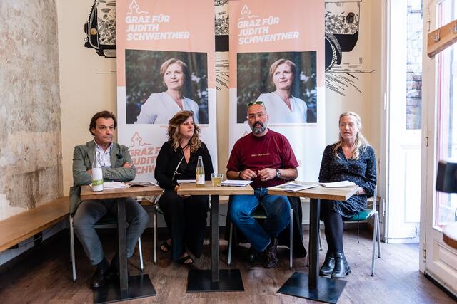 Personenkomitee präsentiert: Unterstützung für Judith Schwentner - Graz