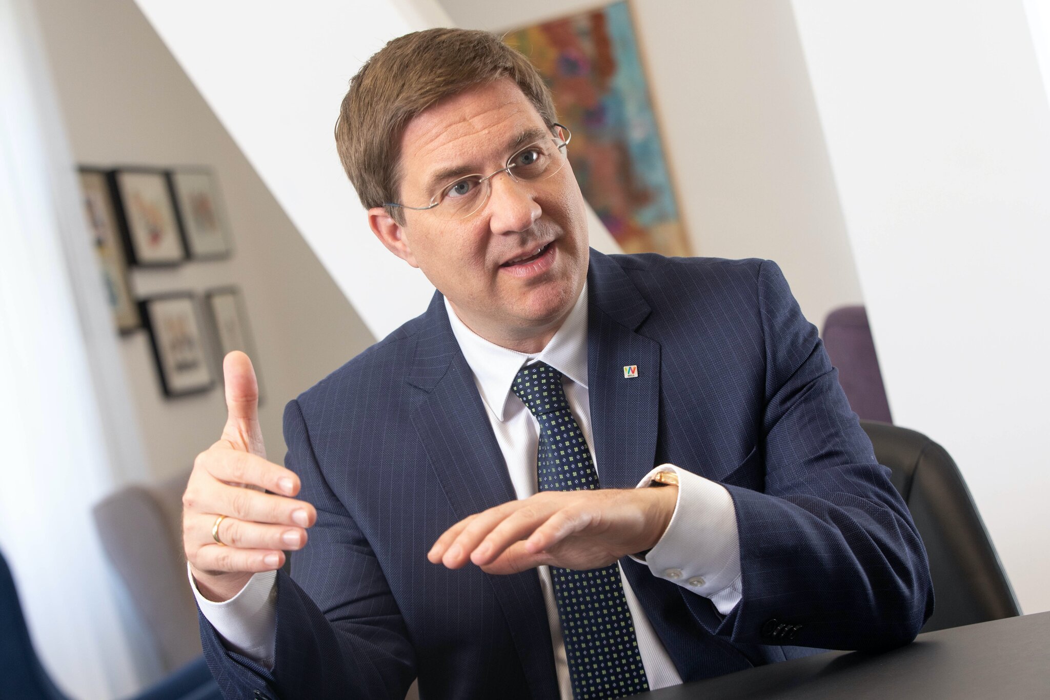 Bürgermeister Andreas Rabl (FPÖ): "Wir sind der Reformmotor in Wels ...