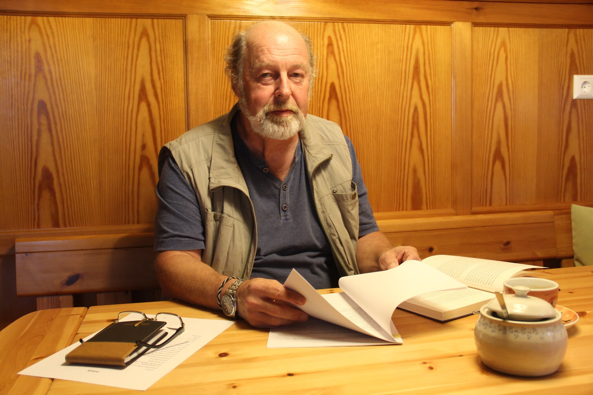 Hüttenberg: Rudolf Schratter liest im alten Bergrichterhaus - St. Veit