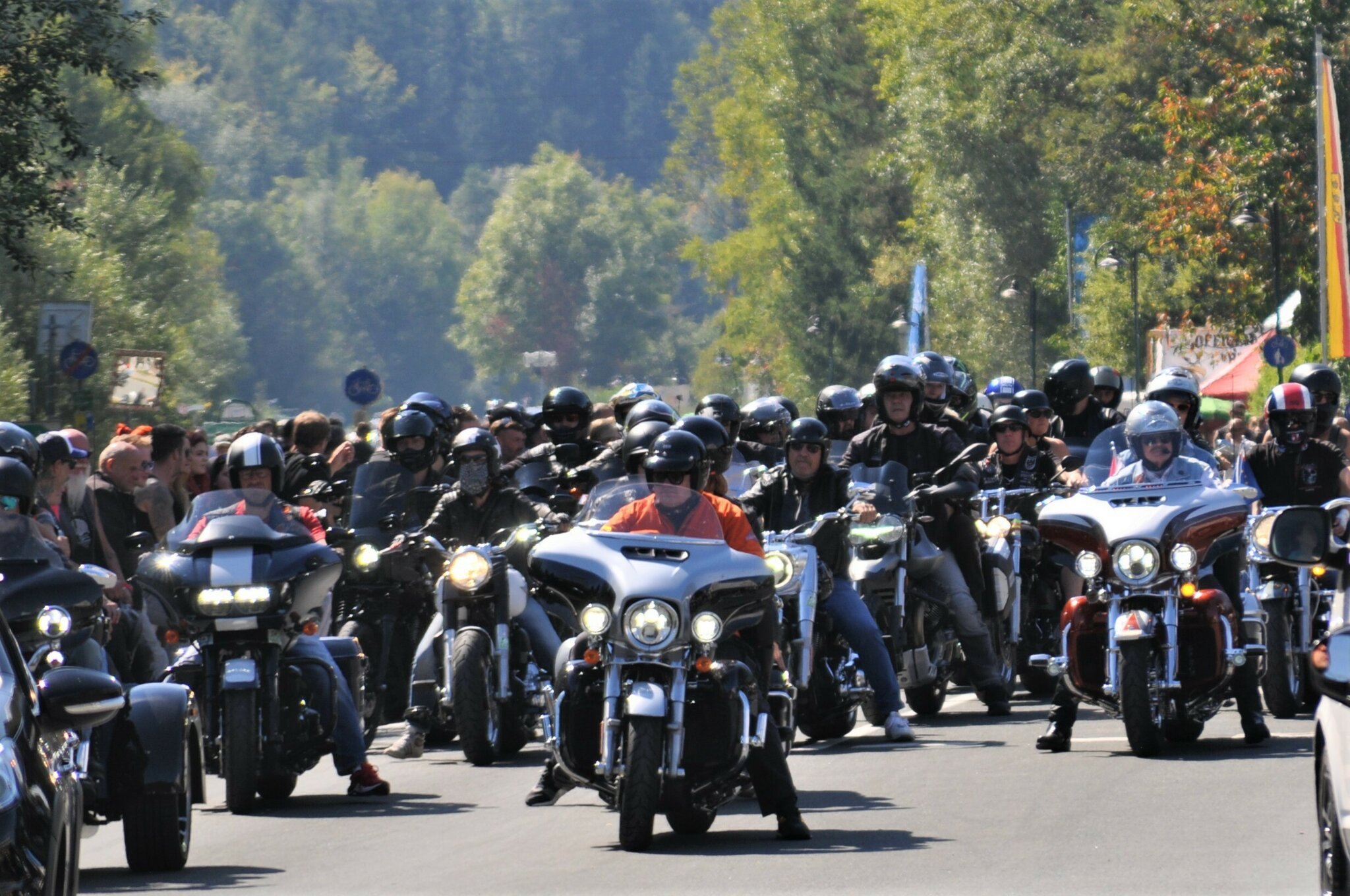 Samstag Nachmittag: Bei der European Bike Week 2021 - Villach