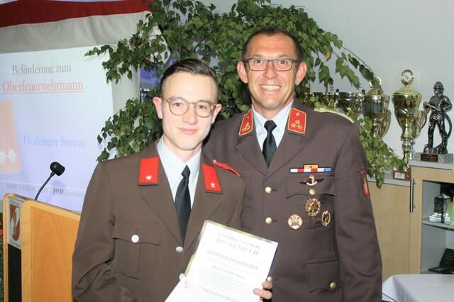 Ehrungstag der FF Hackenbuch.: 70 Jahre Feuerwehr, Bundesauszeichnung ...