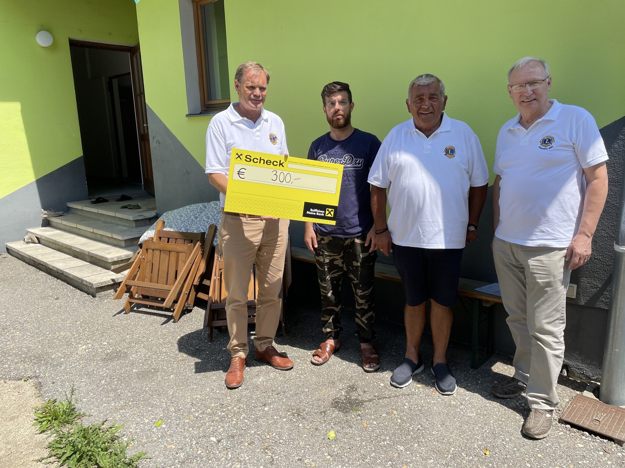 Lions helfen diesmal in Laa - Mistelbach