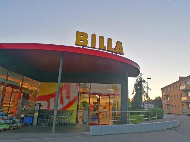 Damals und Heute: BILLA-Filiale in Erpersdorf - Tulln