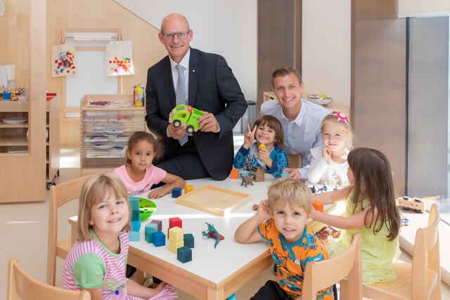 Schottenring 35: Wiener Städtische eröffnet neuen Kindergarten - Innere ...