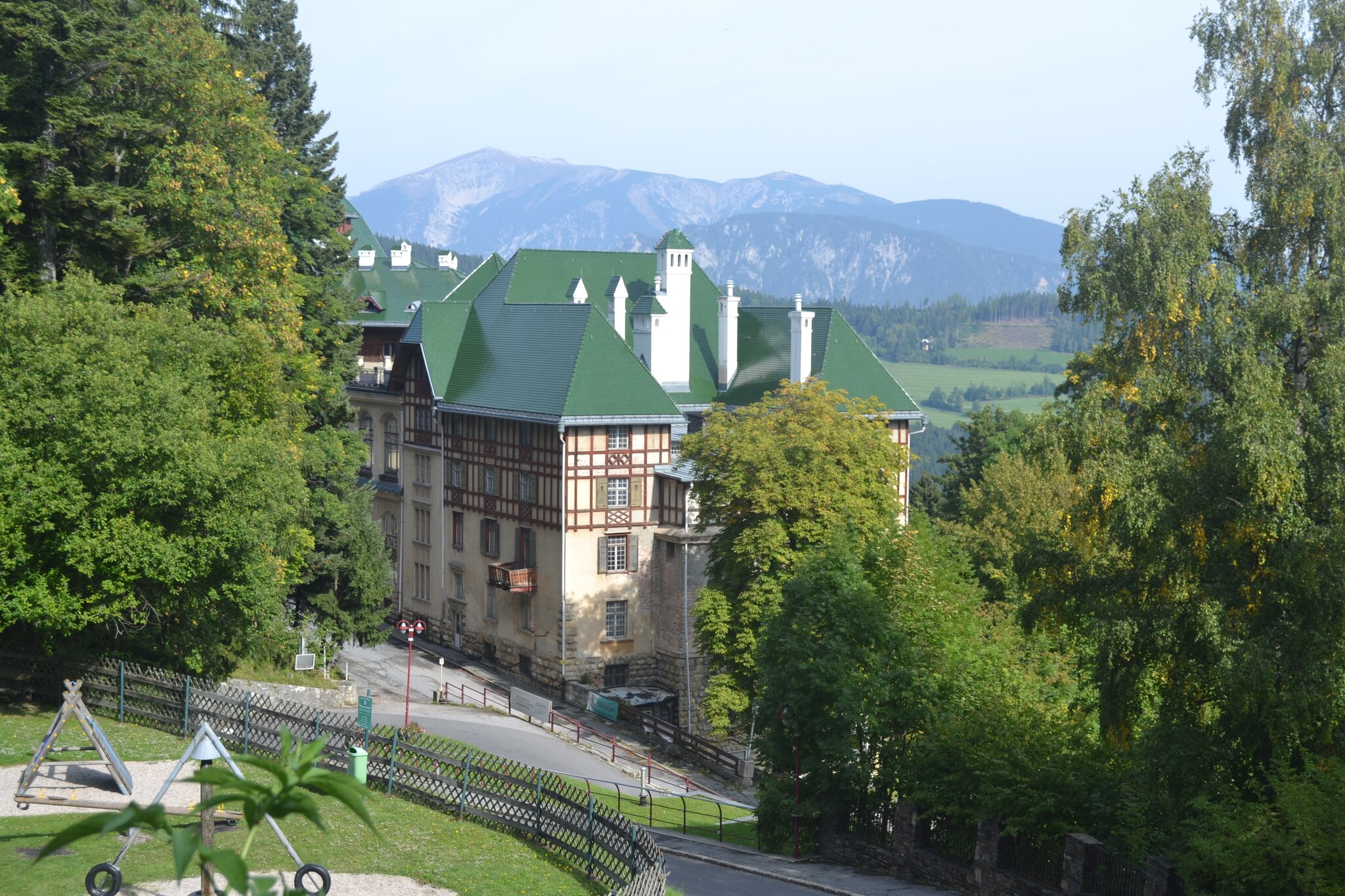Kurort Semmering: Spaziergang von der Haltestelle Wolfsbergkogel über ...