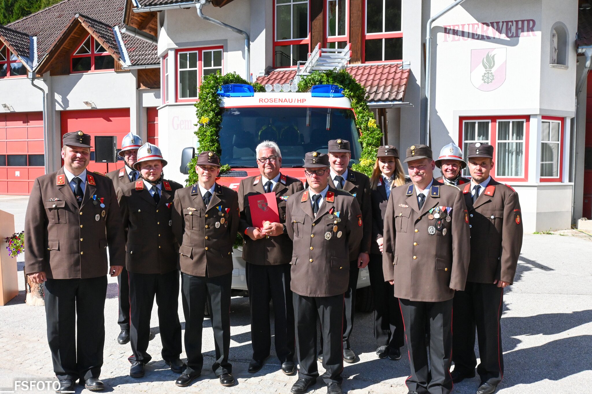 Rosenau am Hengstpaß: Ehrenmedaille für Peter Auerbach - Kirchdorf