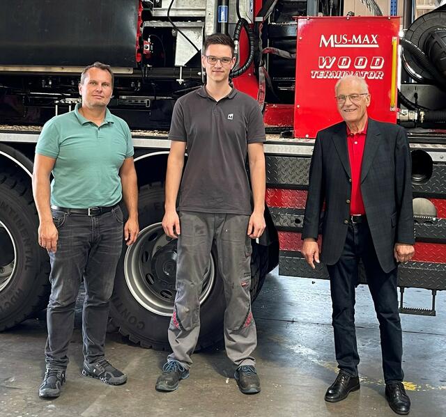 Groß St. Florian: Ehrung von Mitarbeitern bei Mus-Max - Deutschlandsberg