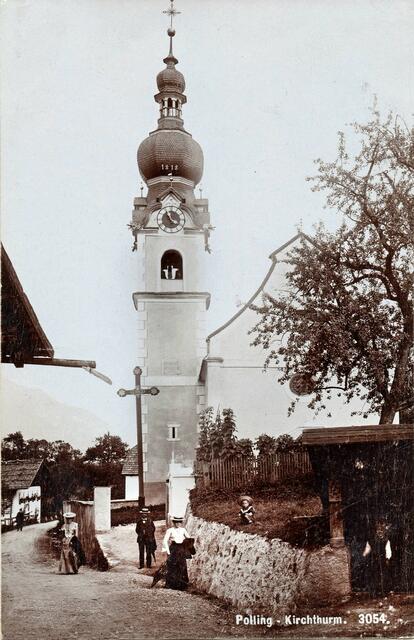 Gemeinde Polling damals und heute - Telfs