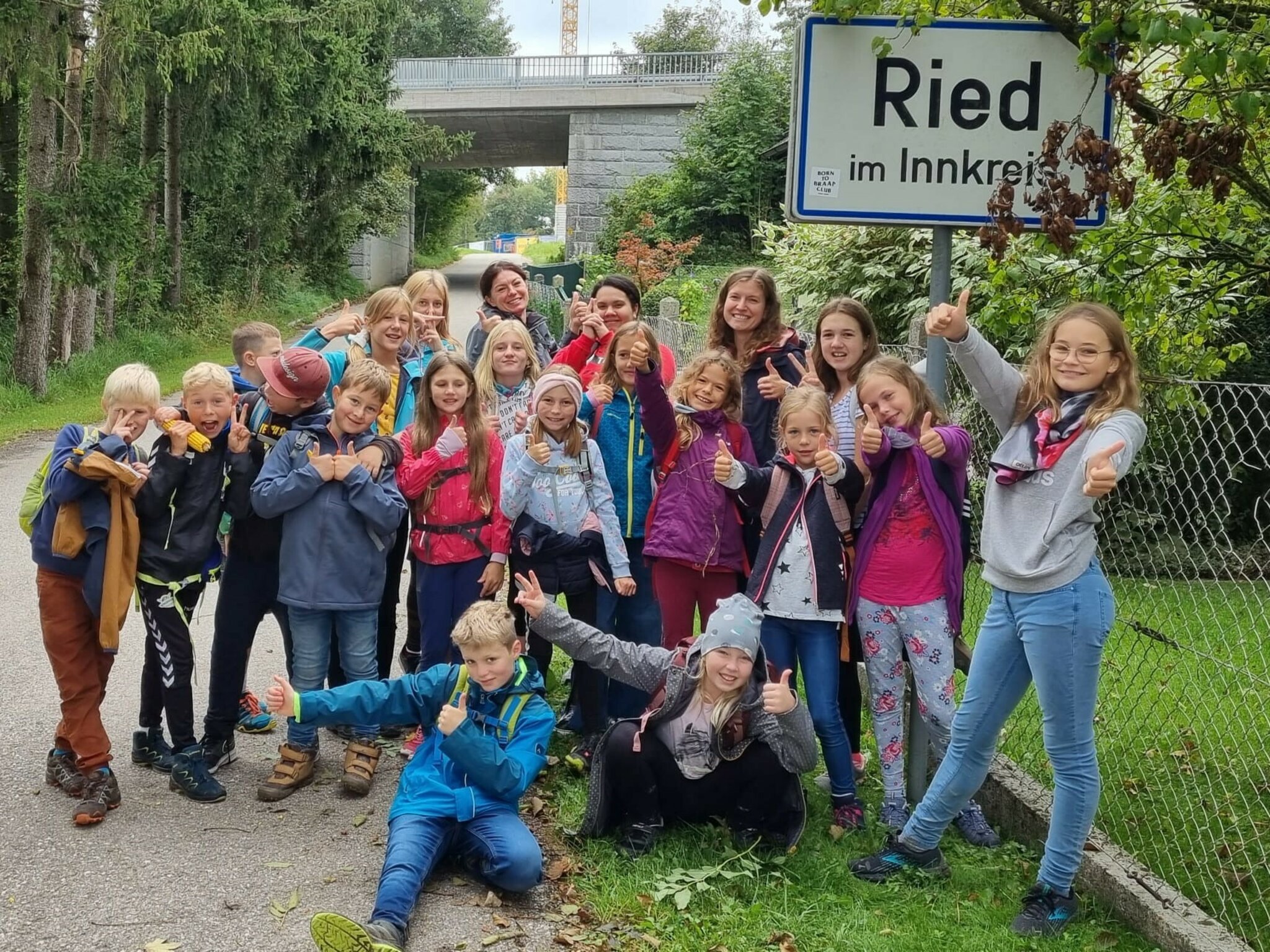 Kompass Schule: Lokale Wanderung zum Auftakt des neuen Schuljahres - Ried
