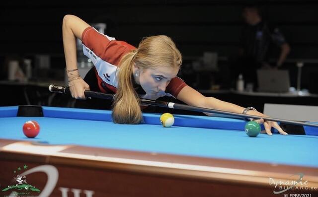 Anna Riegler/Wolfsberg: Billard-Queen Jasmin Ouschan ist ihr Vorbild ...