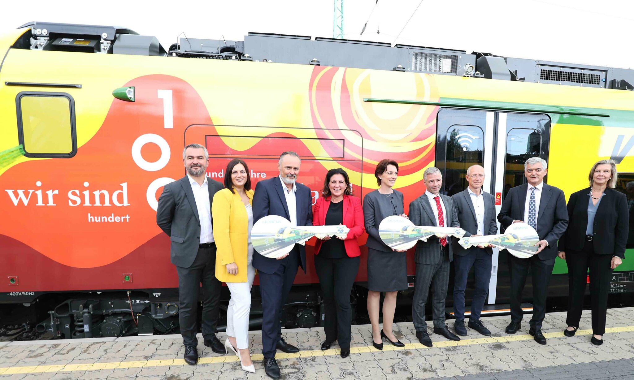 Acht neue Zuggarnituren: Neue Züge für die Raaberbahn - Eisenstadt