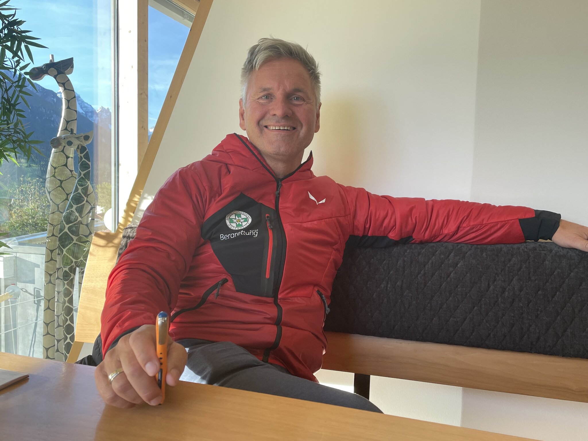 Scheidender Bergrettungs-Bezirksleiter Thomas Schöpf: "Müssen ...