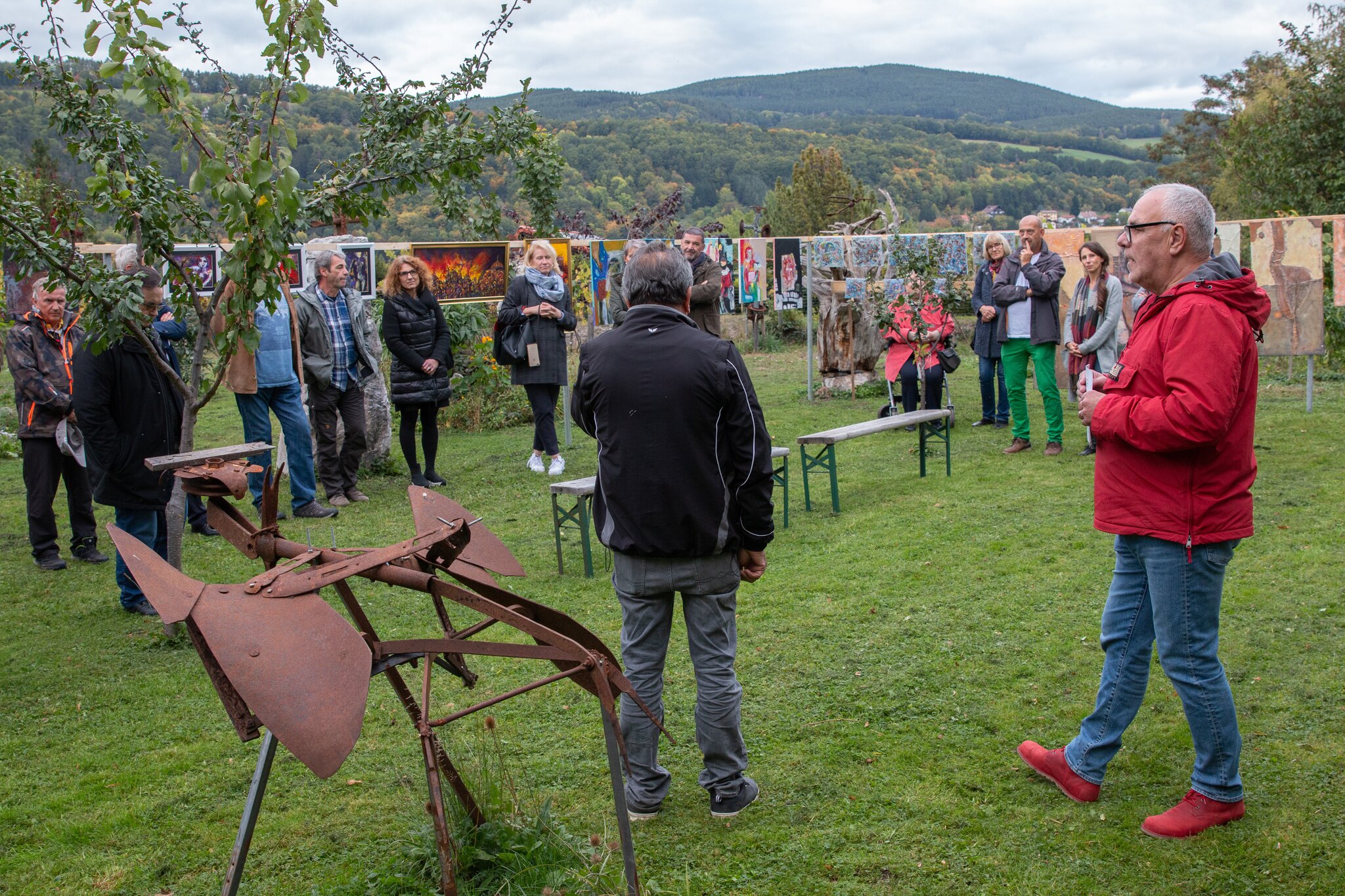 NÖ Tage der offenen Ateliers: Open-Air Ausstellung von Haydar Celik ...