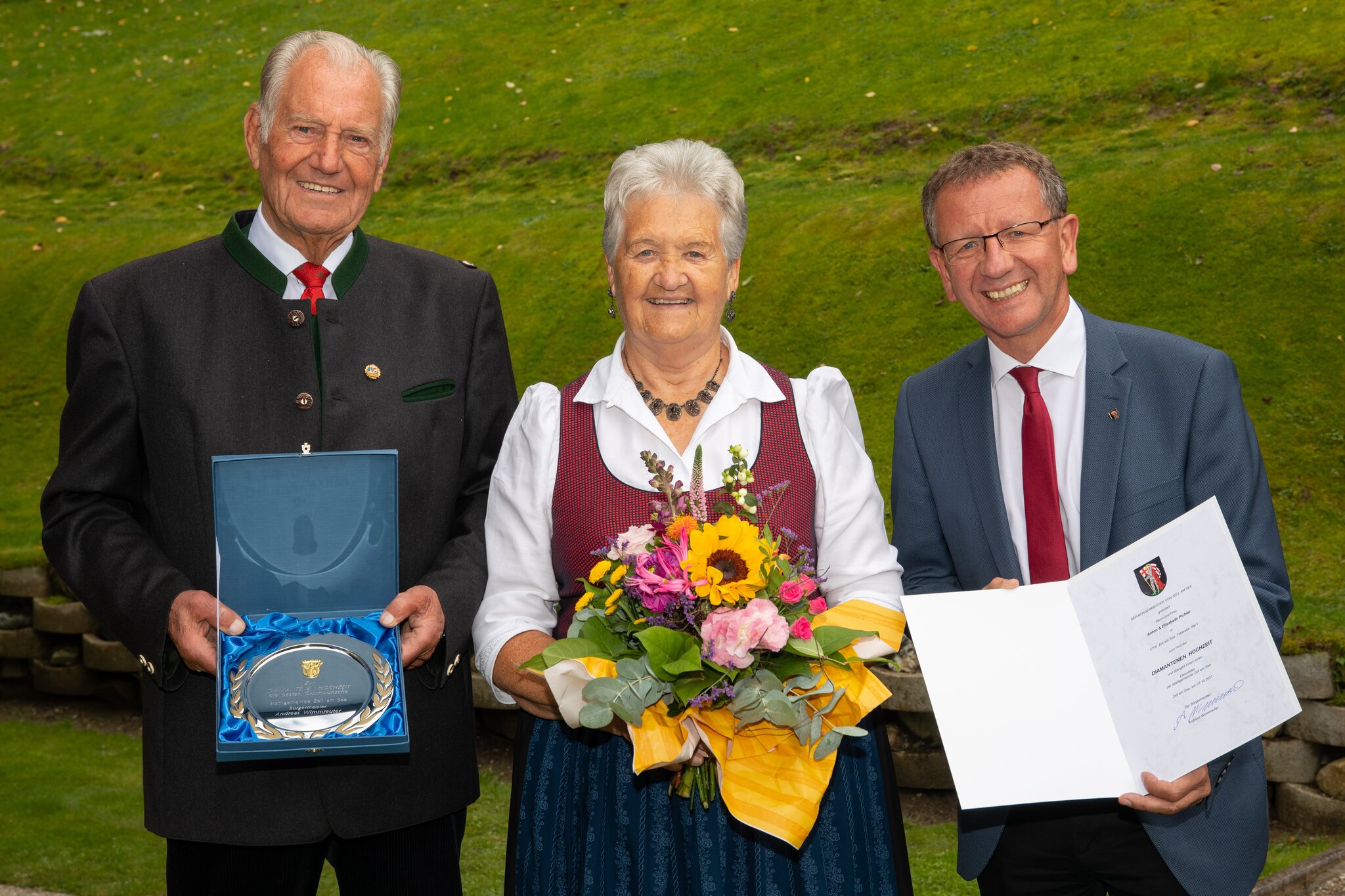 Zell am See: Anton und Elisabeth Pichler feierten Diamantene Hochzeit ...