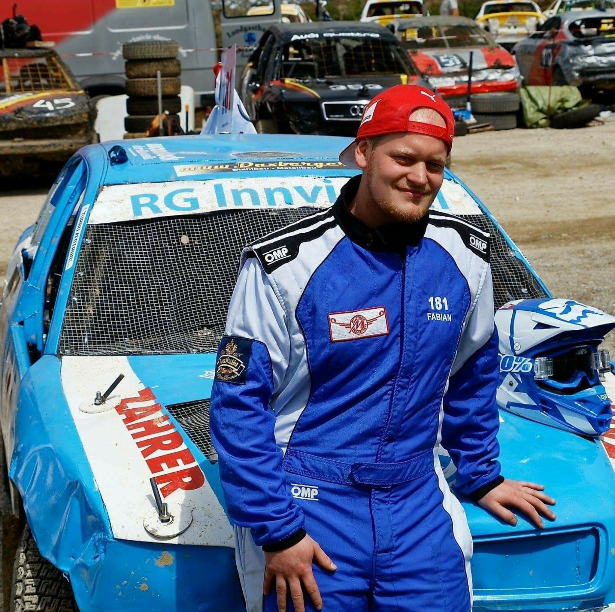 Stockcar: Staatsmeister Fabian Lechner und sein Adrenalinkick - Ried