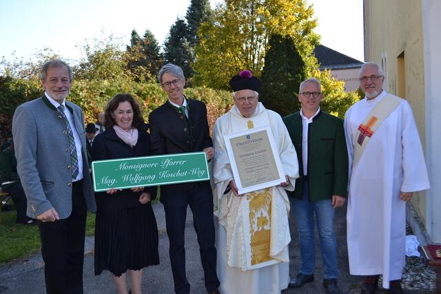 Mettersdorf: Monsignore Koschat geht auf "seinem" Weg in Pension ...