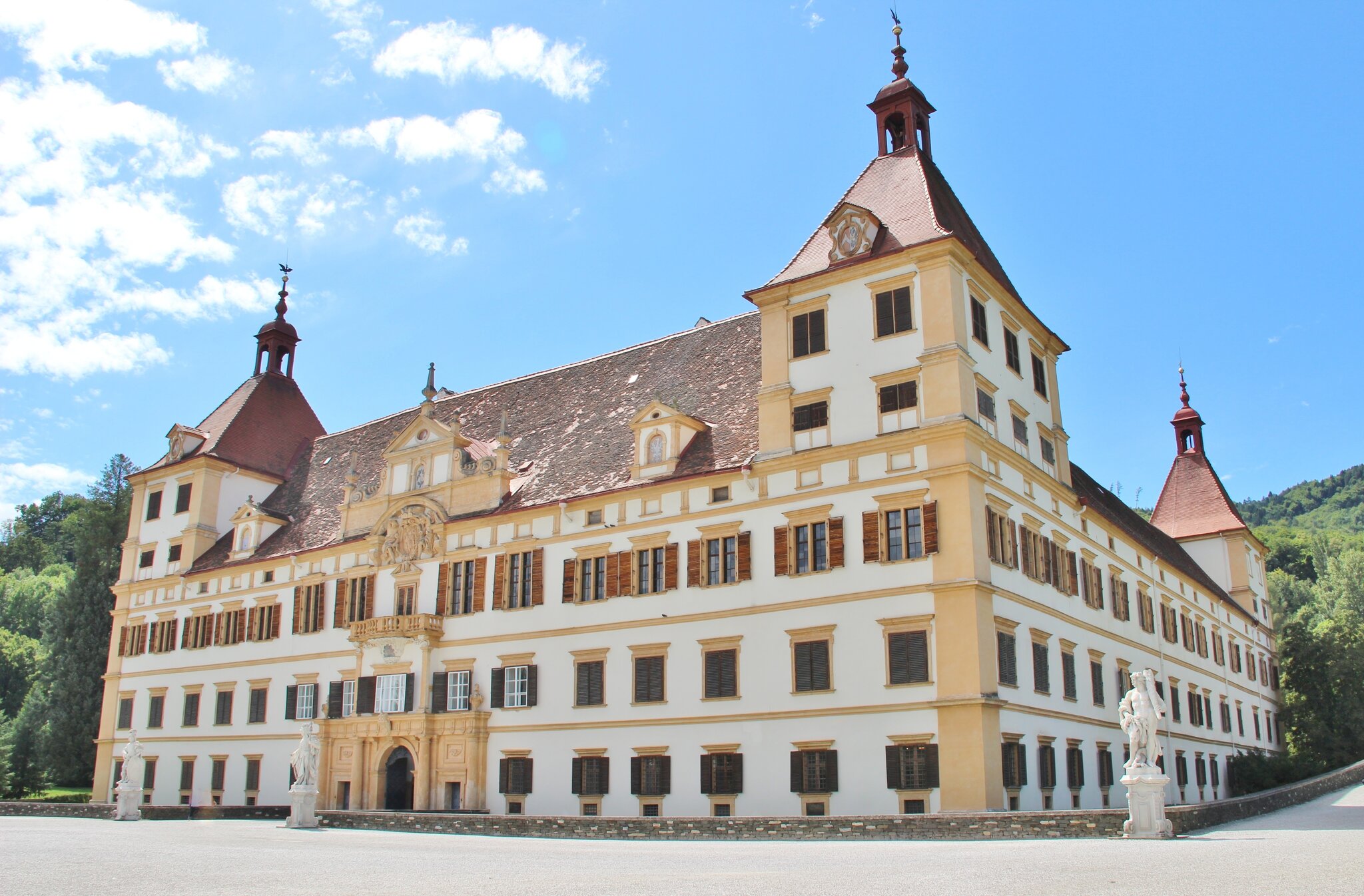 Platz 6 für das Grazer Barockschloss: Schloss Eggenberg zählt auf ...