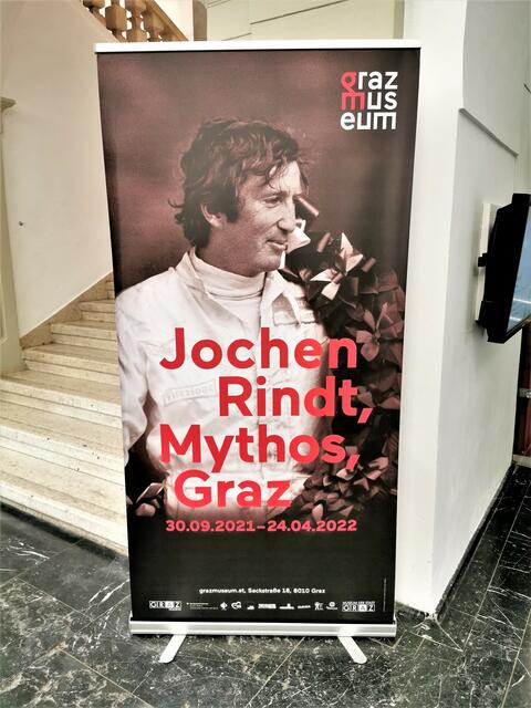 Ausstellung: Jochen Rindt, Mythos, Graz - Graz