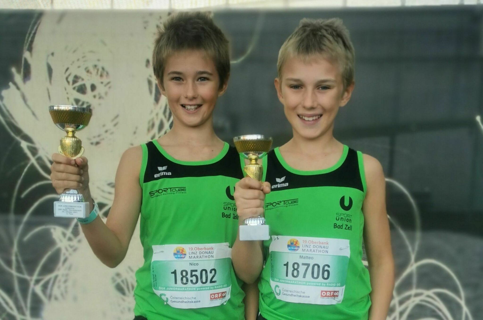 Junior-Marathon: Brüder aus Bad Zell erzielten Top-Ergebnisse in Linz ...