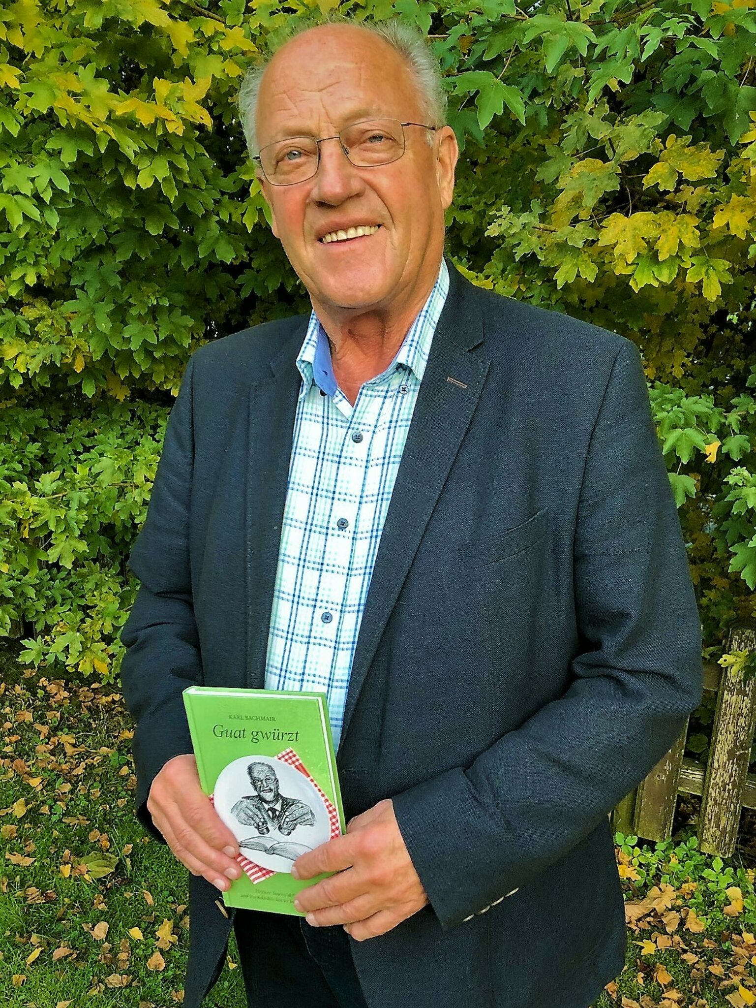 Neuerscheinung: Karl Bachmair brachte fünftes Buch "Guat gwürzt" heraus ...
