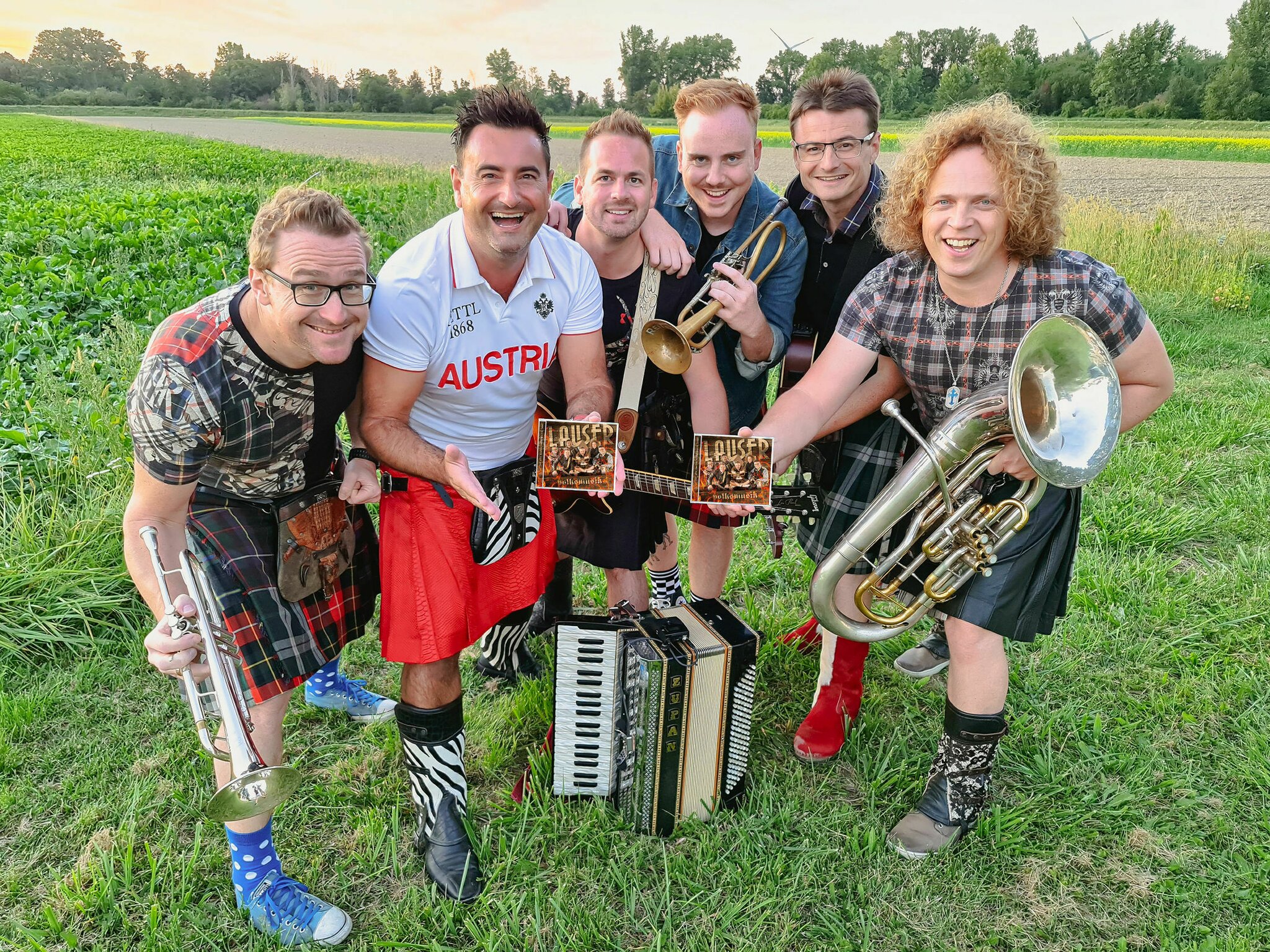 Hitparadenstürmer: "Die Lauser" stürmen die Charts - Leibnitz