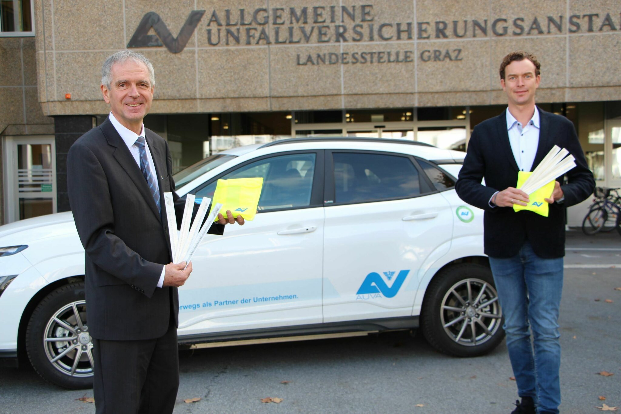 Sicherheit im Straßenverkehr: AUVA macht sichtbar - Graz