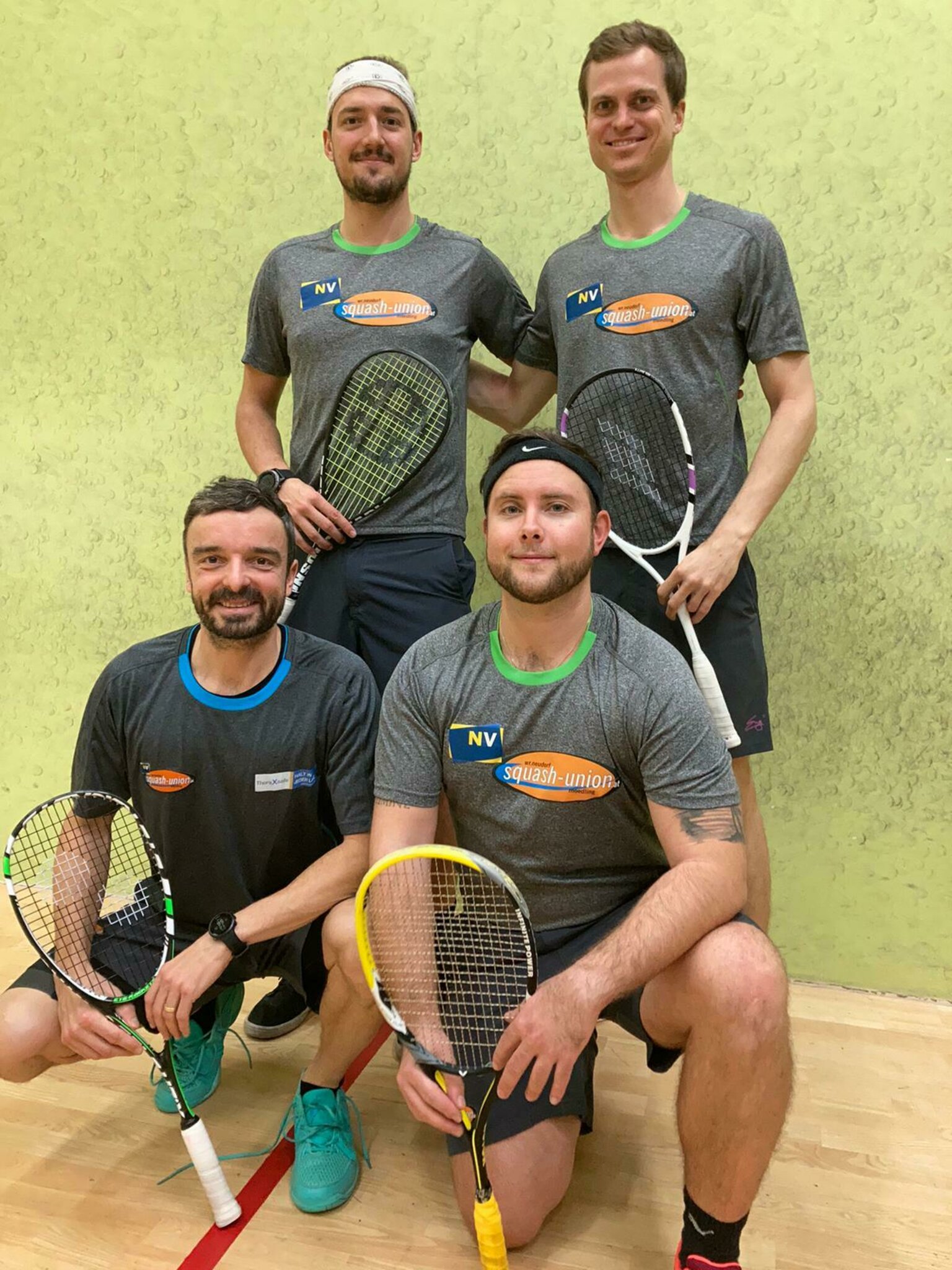 Squash Union Wr. Neudorf Mödling zurück auf der Siegesstraße - Mödling