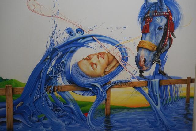 Kunst und Kultur: Der berühmte Zeichner Franz Wolf fasziniert in Grödig ...