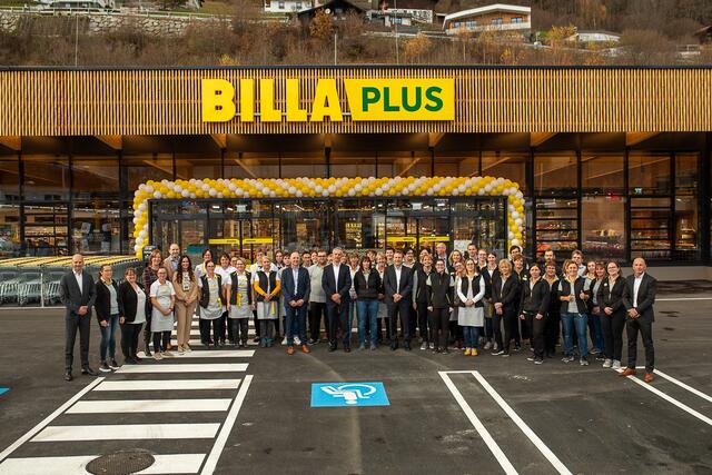 Mittersill: Nach Abriss und Neubau öffnete "Billa Plus" wieder - Pinzgau